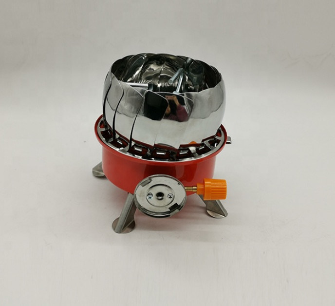 Piezoelectric Ignition Outdoor Camping Stove With Nine Head High Power