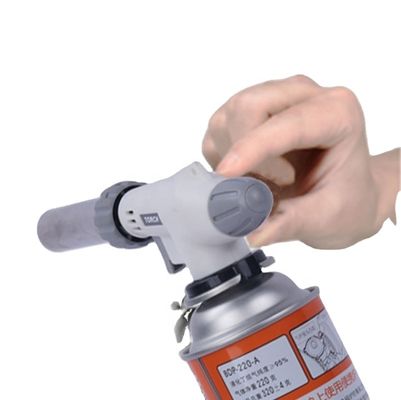 Stainless Steel Refillable Kitchen Torch Gun Cooking Baking And Bbq